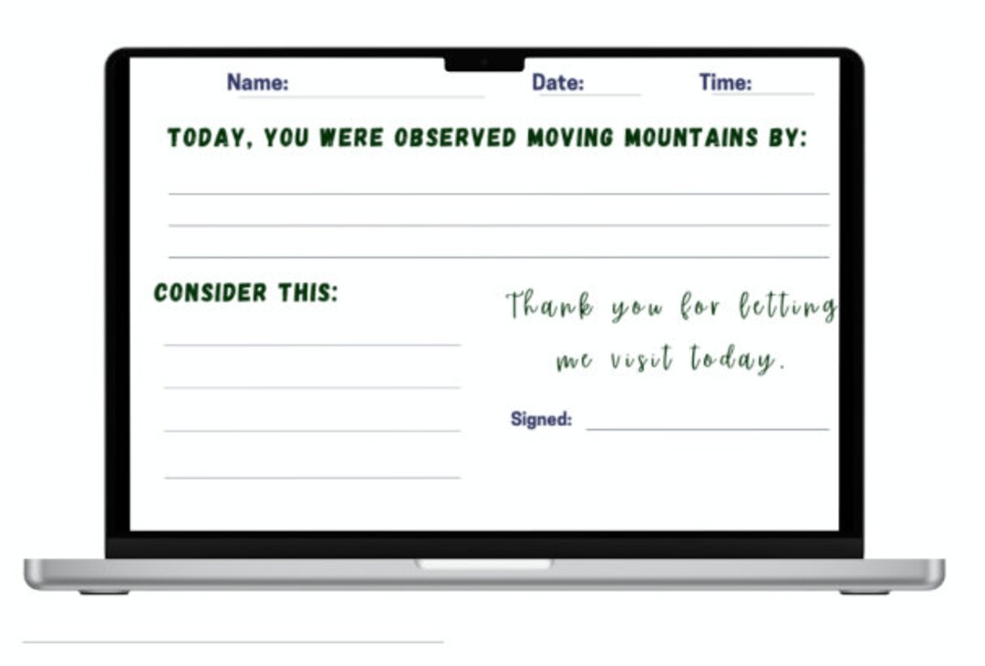 Classroom Walkthrough Form - Etsy