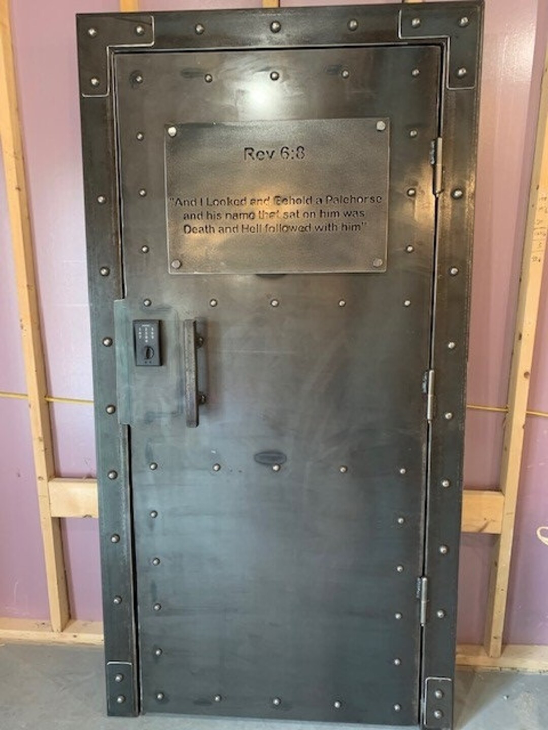 Custom Steel Security Safe Door - Etsy