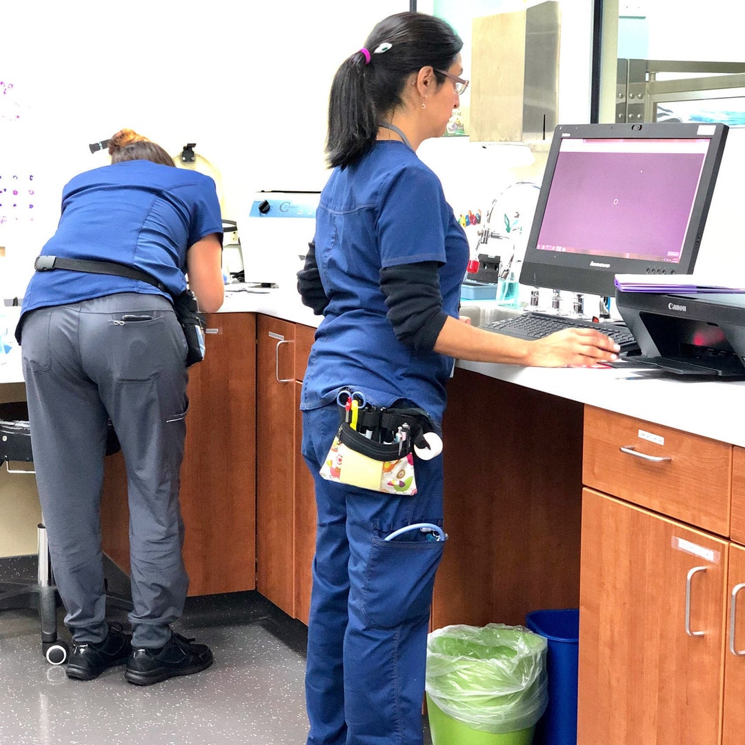 Nurse Vet Tech Fanny Pack | Durable Work Bag - Etsy