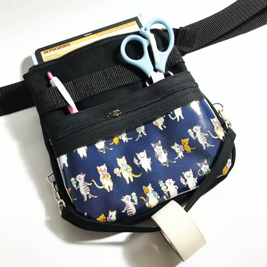 Nurse Fanny Pack With Wide Pocket for Clipboard, Vet Tech Tool Belt ...