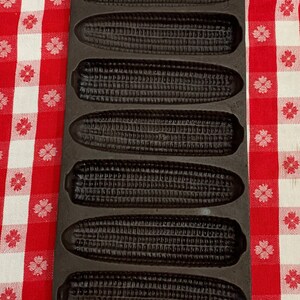 Vintage Cast Iron Corn Stick Pan, Cornbread 7 Cornsticks, BSR 7 S ...