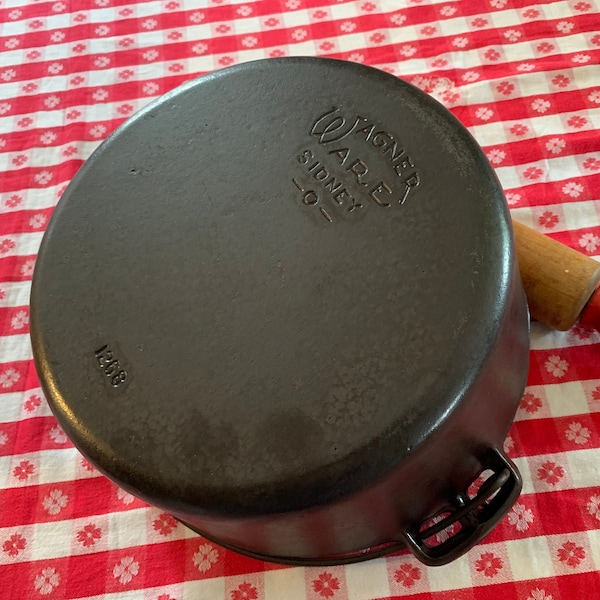 1268 Wagner Ware Sidney Cast Iron Pot - Etsy