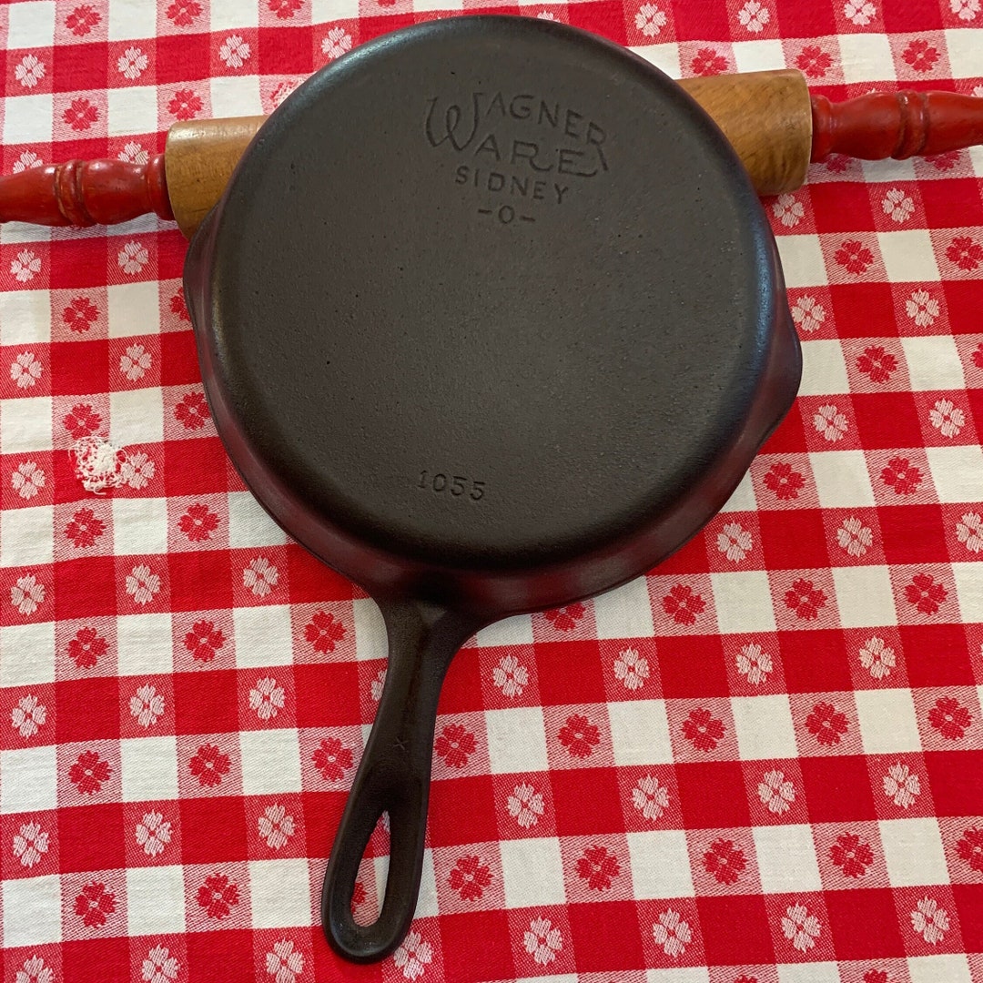 No. 5 Wagner Ware Cast Iron Skillet 5, Sidney O 1055, Vintage 8 Inch ...