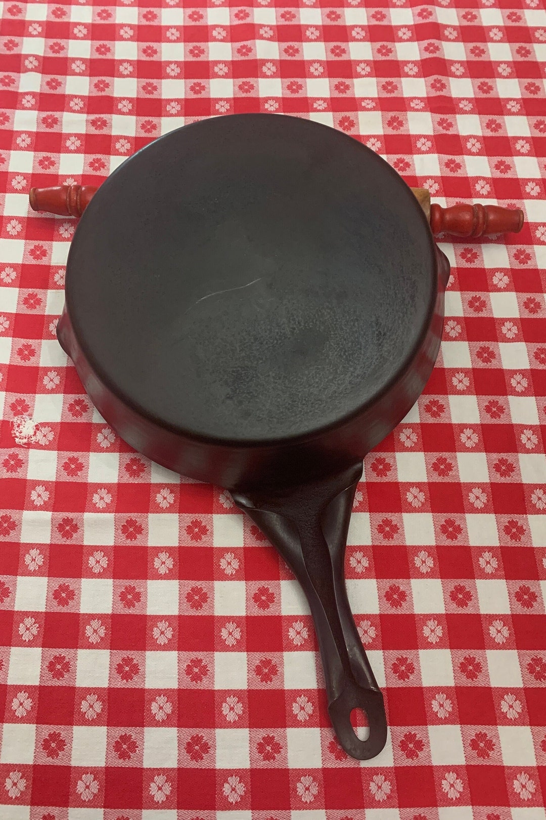 Vintage Cowboy Skillet Frying Pan, 10.25 Inch, Chuckwagon Cold Handle ...