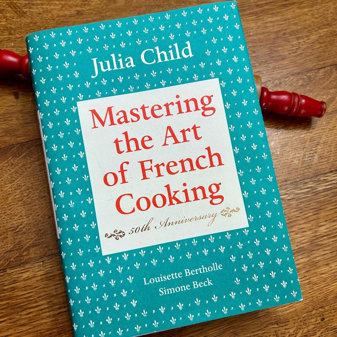 Mastering the Art of French Cooking, Julia Child Cookbook, Hardcover ...