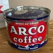 Vintage ARCO Coffee Tin 1 Lb Metal Can W Lid Andresen Ryan - Etsy
