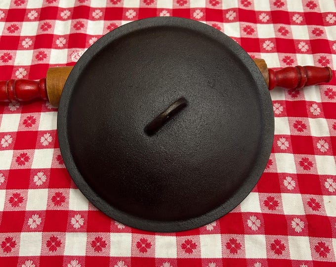 Vintage BSR Cast Iron Lid for Franklin Pot Kettle RB 277B: 8.5 Inch ...