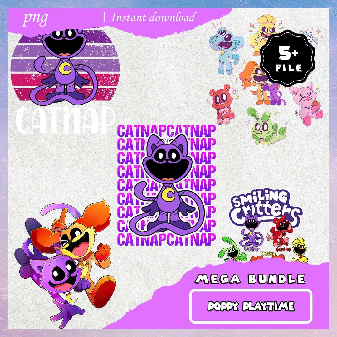 Poppy Playtime Catnap Png, para niños Png, Poppy Playtime Capítulo 3 ...