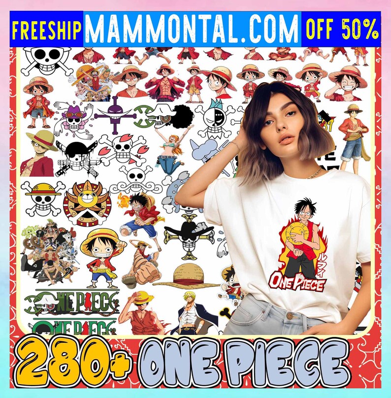 Best Seller One Piece Png Bundle, One Piece Anime, One Piece Anime Gift ...