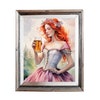 Asian Ella Beer Princess Wall Art,download,fairytale Castle Watercolor ...