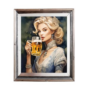 Fairytale 1700s French Beer Princess Wall Art,download,multiple Sizes ...
