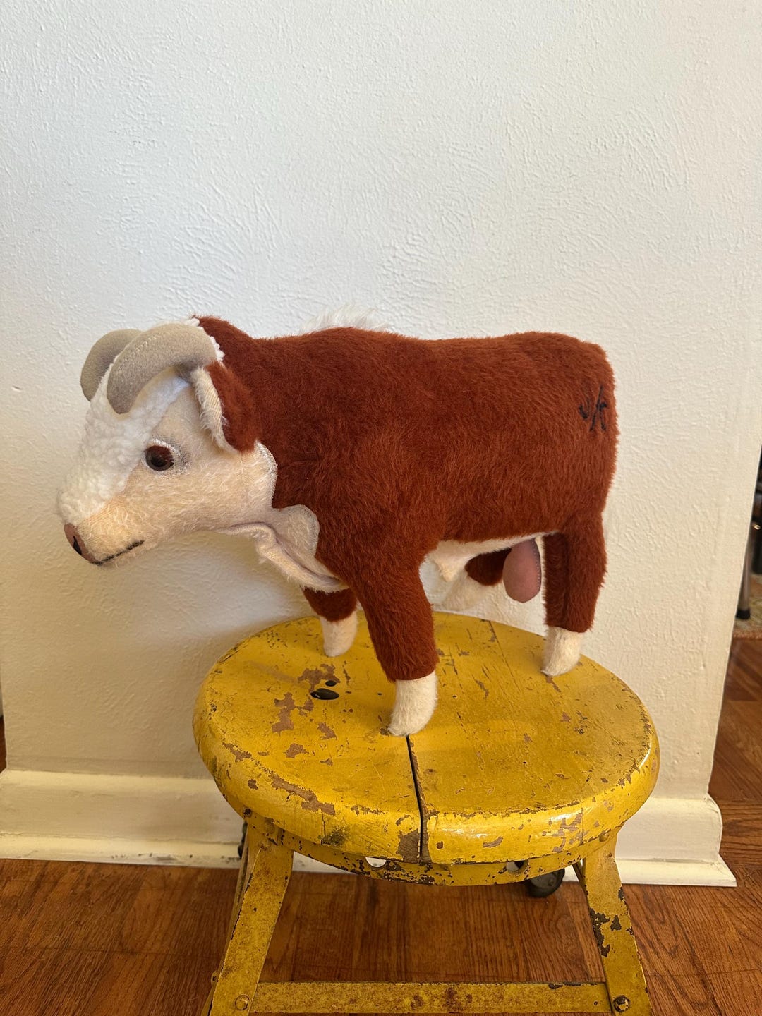 Rare Vintage 70s Stuffed Bull Northup Farms Colorado Big Balls - Etsy