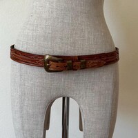 70’s Gold Lama Belt, Wrap Belt - Etsy