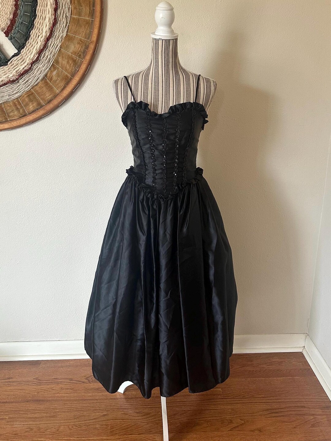 Vintage Flirtations Gown Alfred Angelo Tulle Retro Goth Prom Small - Etsy
