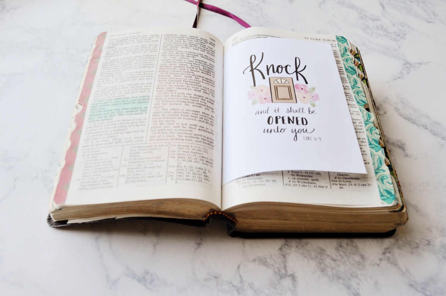 Pretty Study Sheets Scripture Glue Ins, Scripture Inserts, LDS Tools ...