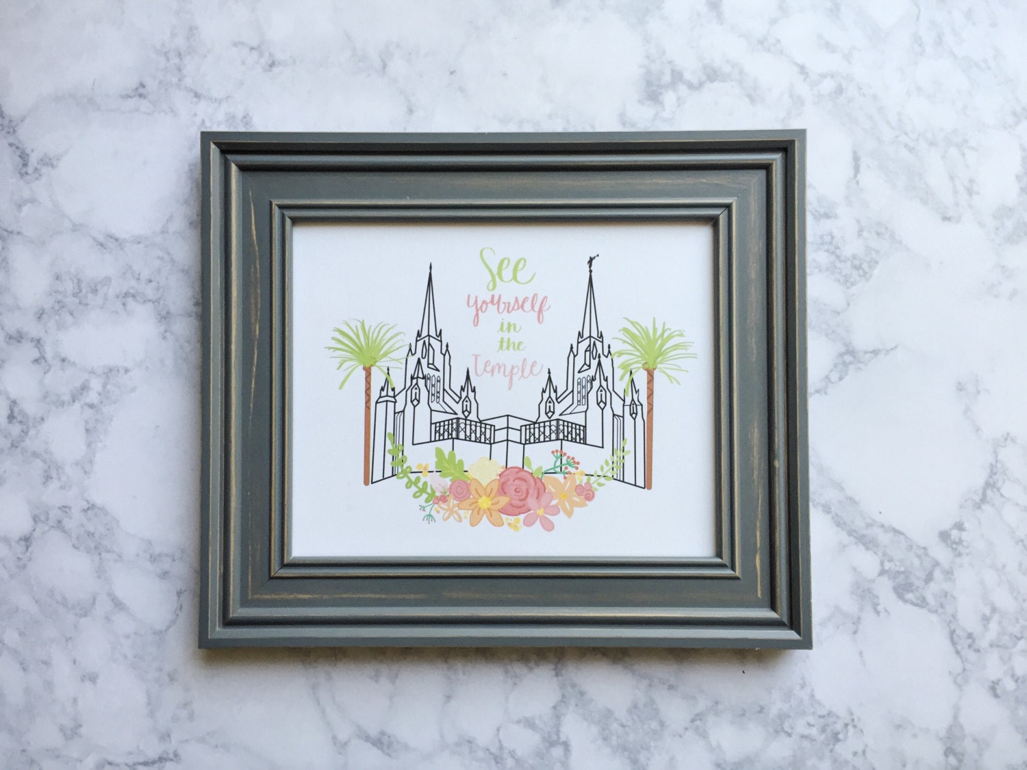 San Diego Temple // See Yourself in the Temple // Printable Graphic ...