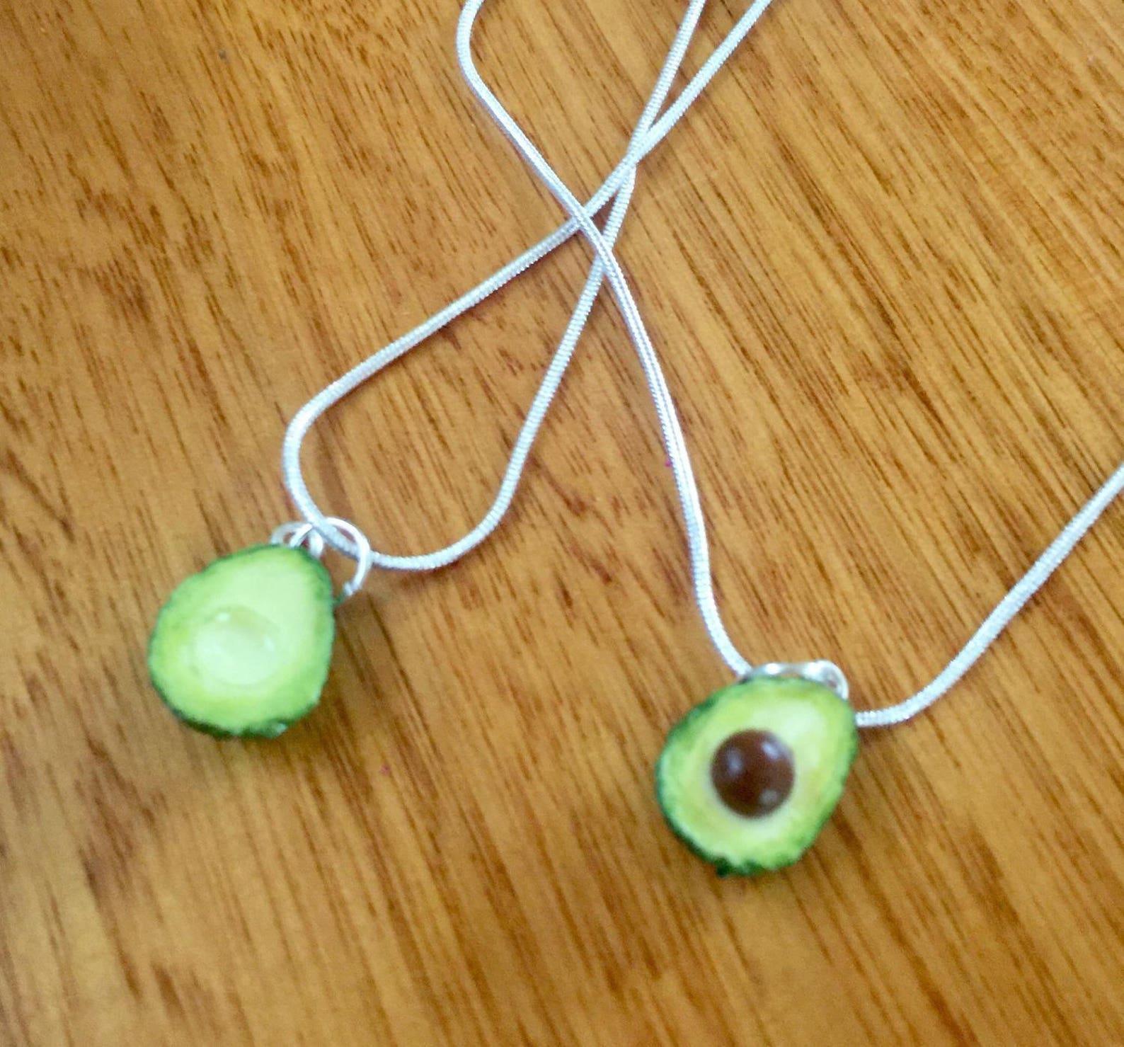 Avocado Necklace Avocado BFF Necklace Avocado BFF Pendant - Etsy Australia
