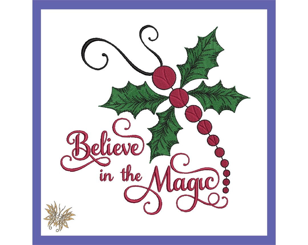 Dragonfly Machine Embroidery Design for Christmas With Inpirational ...