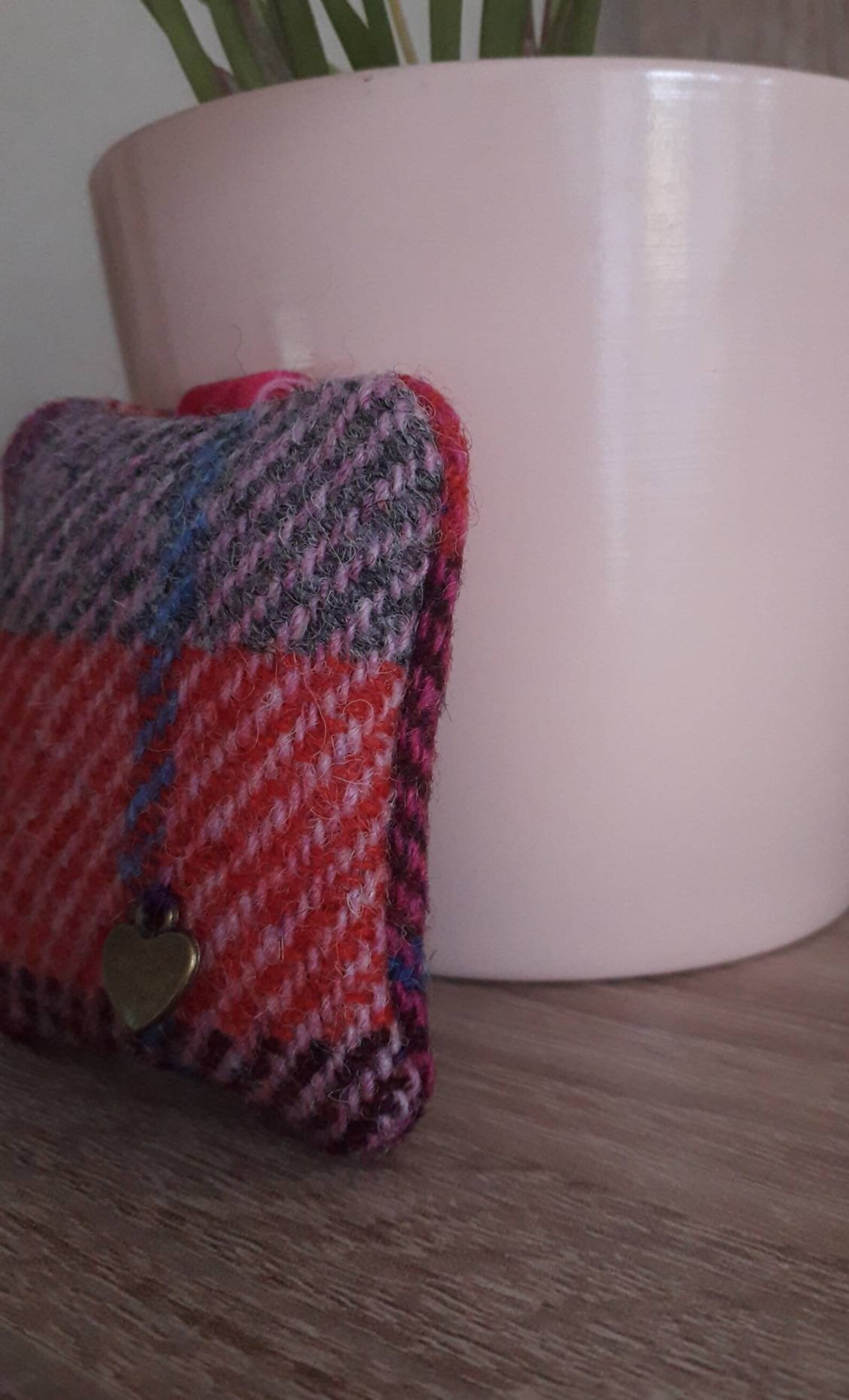 Harris Tweed Keyring Harris Tweed Bag Charm Keyring Bag Tag | Etsy