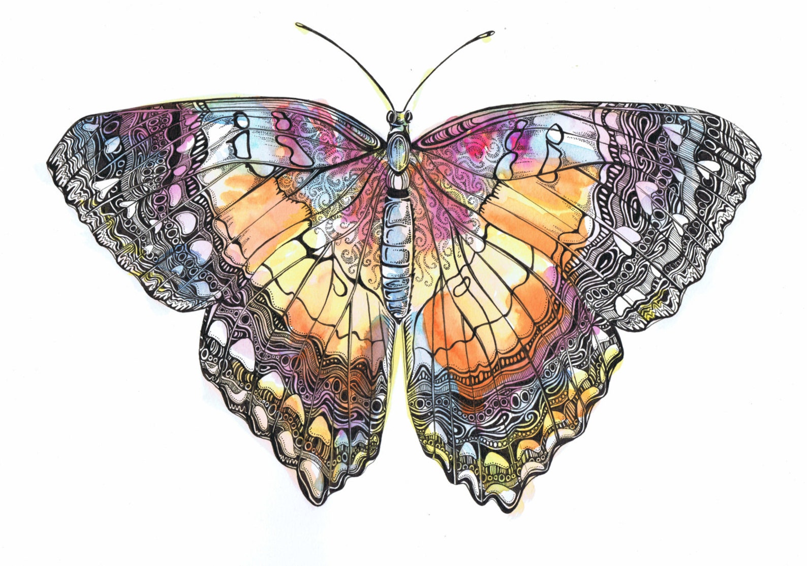 Flutterby Fine Art Print - Etsy