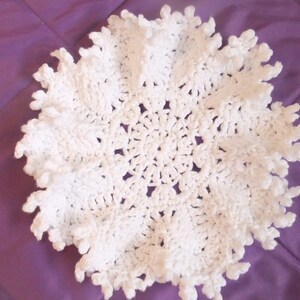 Christmas Snowflake Cluster Dishcloth Crochet Pattern - Etsy