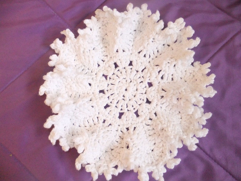 Christmas Snowflake Cluster Dishcloth Crochet Pattern - Etsy