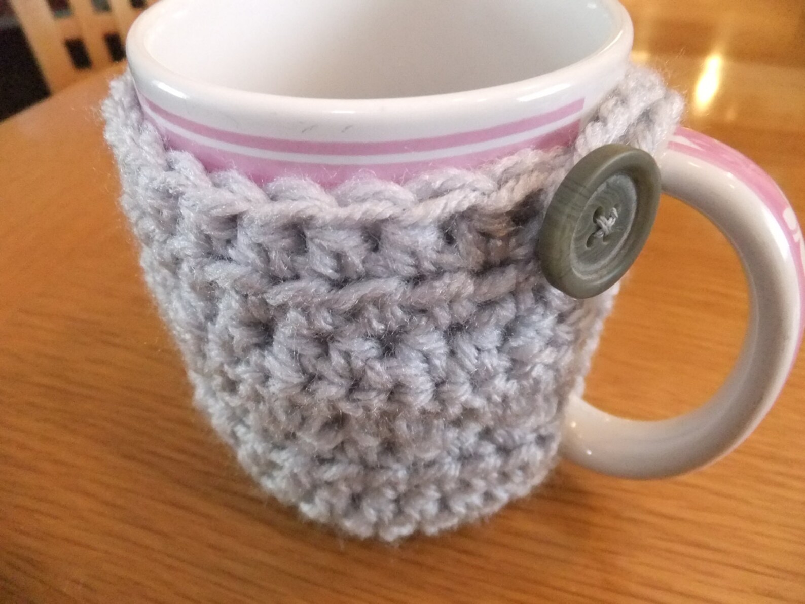 Mug Cozy Crochet Pattern - PDF Pattern - Coffee Mug Cozy - Tea Cup Cozy ...
