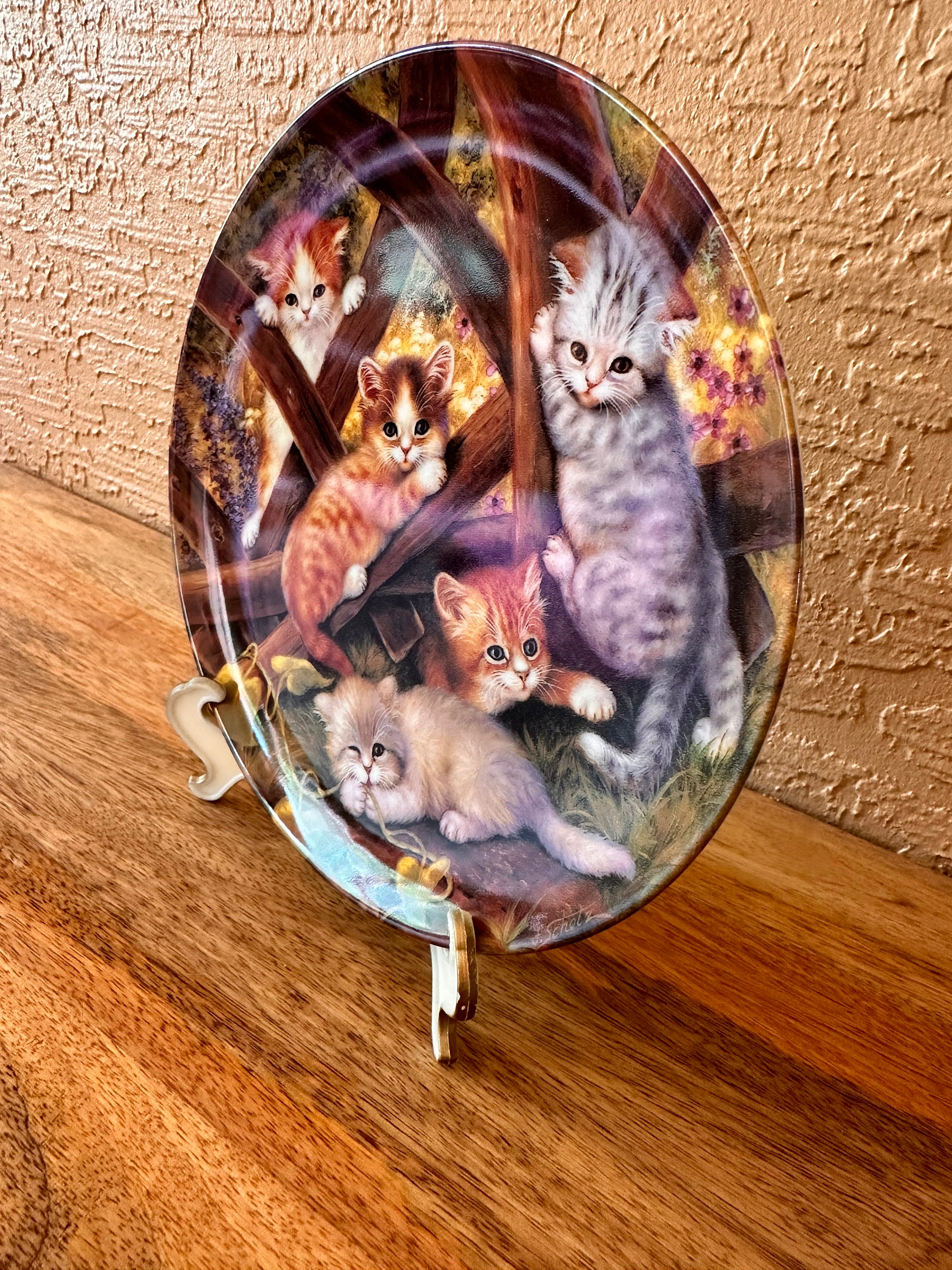 Adorable Kittens Collector Plate - Etsy