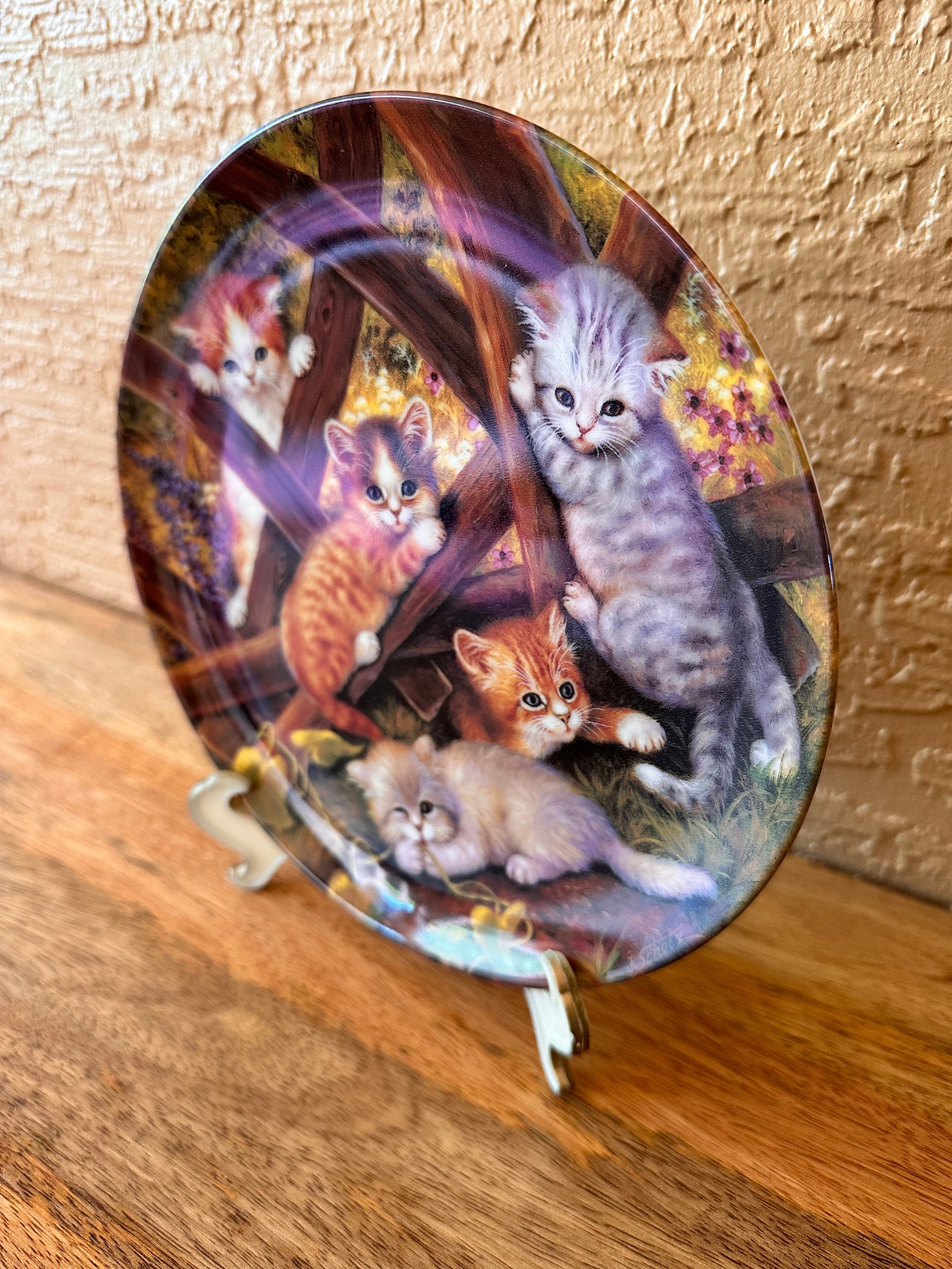 Adorable Kittens Collector Plate - Etsy