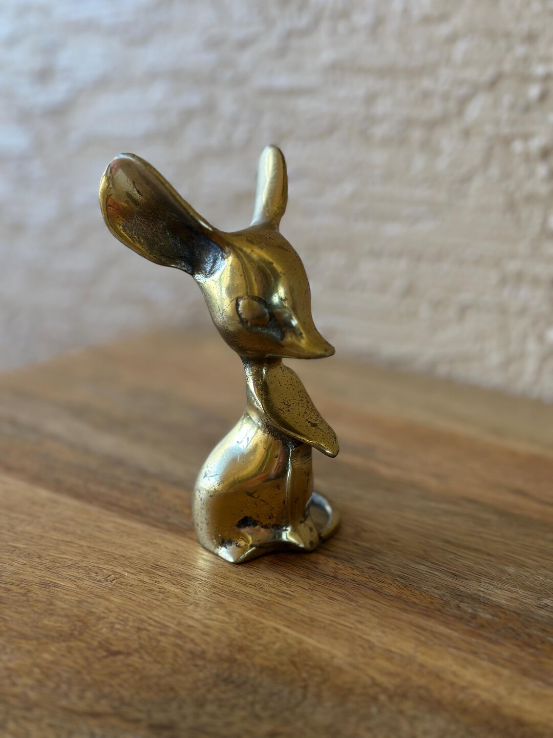Vintage Brass Mouse Figurine: Retro Mouser Decor - Etsy