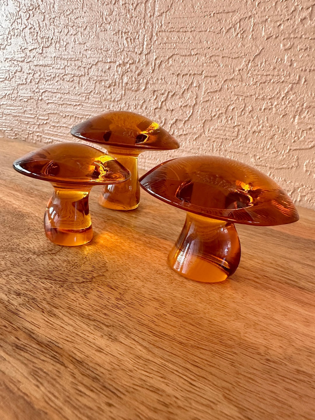 Rare Viking Glass Amber Mushrooms - Etsy