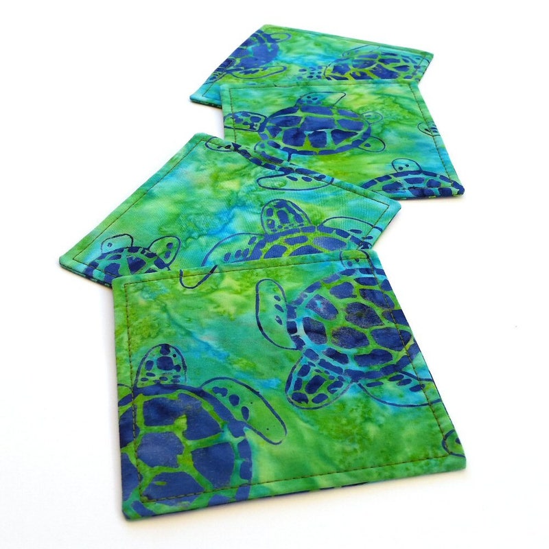 Tropical Coasters - Etsy