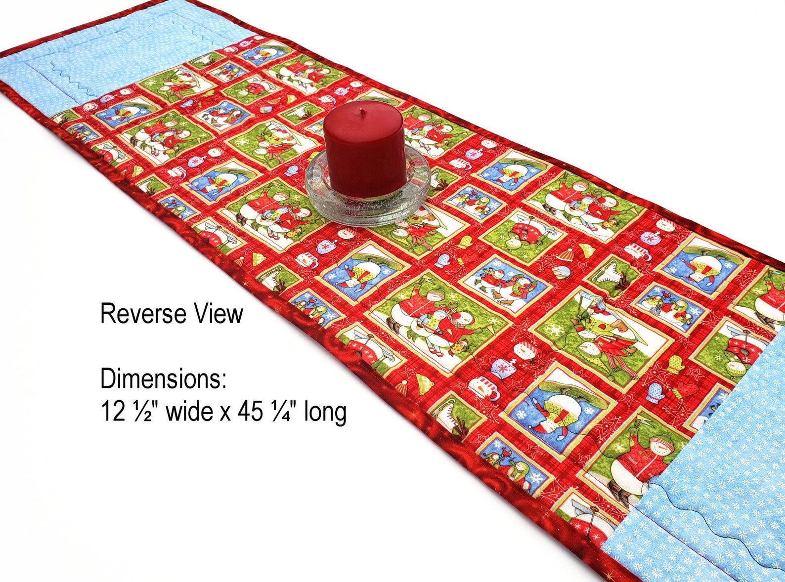 Nutcracker Table Runner: Quilted Christmas Table Runner With - Etsy