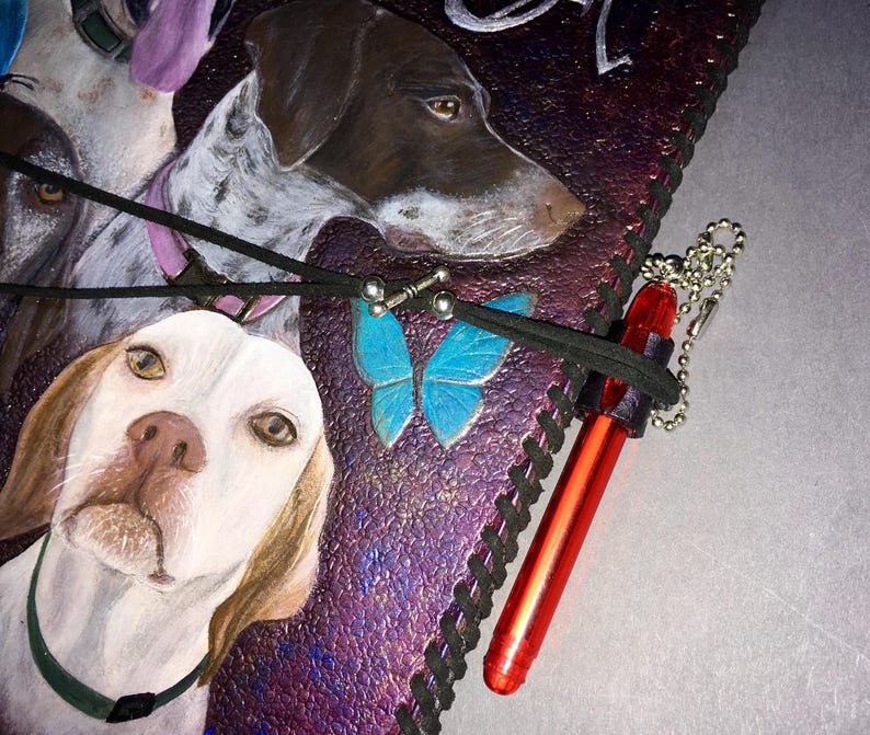 Tooled Leather Fantasy Notebook / Notepad / Daily Planner - Etsy