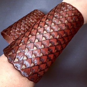 Dragon Scale Cuff Etsy