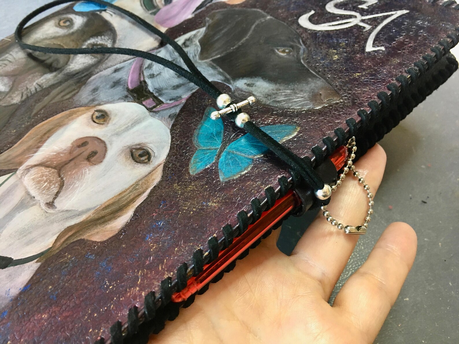 Tooled Leather Fantasy Notebook / Notepad / Daily Planner - Etsy