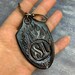 Raven Key Holder Hand Tooled Leather Key Fob Original - Etsy
