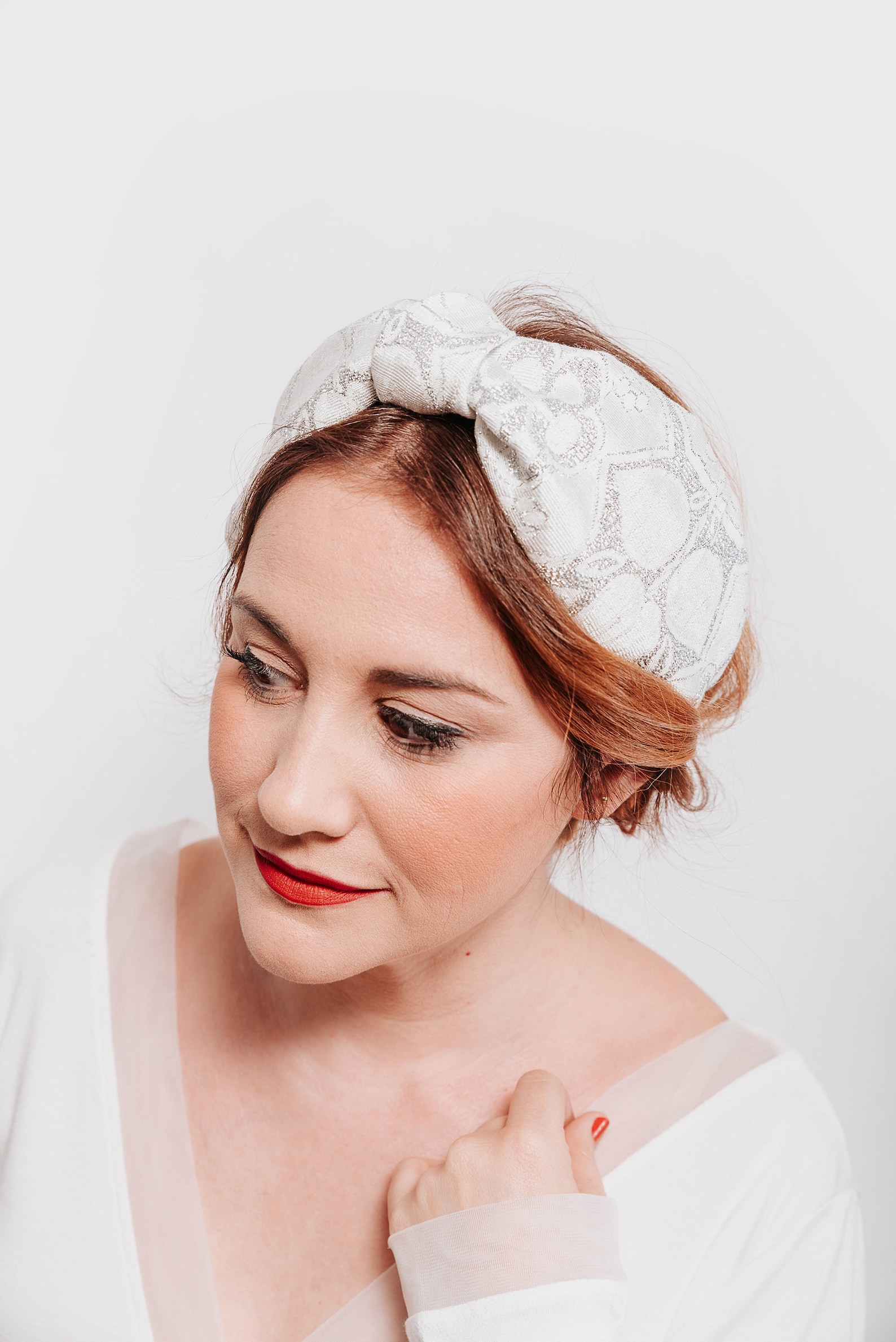 Wedding Headbands White Headband Headpiece Bride Wedding - Etsy Hong Kong