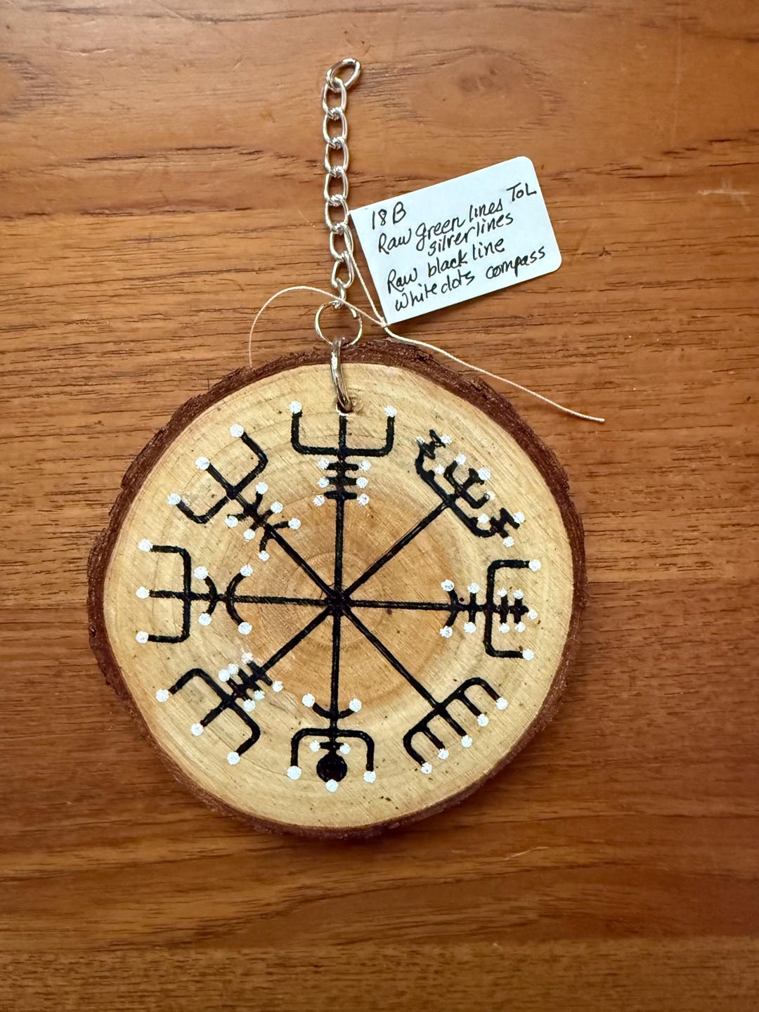 18B Tree of Life and Compass Ornament - Etsy