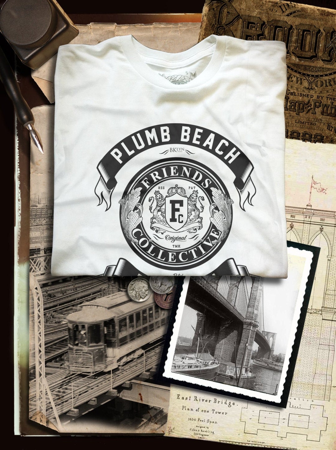 Plumb Beach Brooklyn N.Y. T-shirt - Etsy