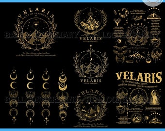 Velaris Svg Png, ACOTAR Svg, Bookish Svg, Sarah J Maas, to the Stars ...