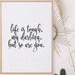 Life is Tough My Darling but so Are You, Gift for Her, Printable ...