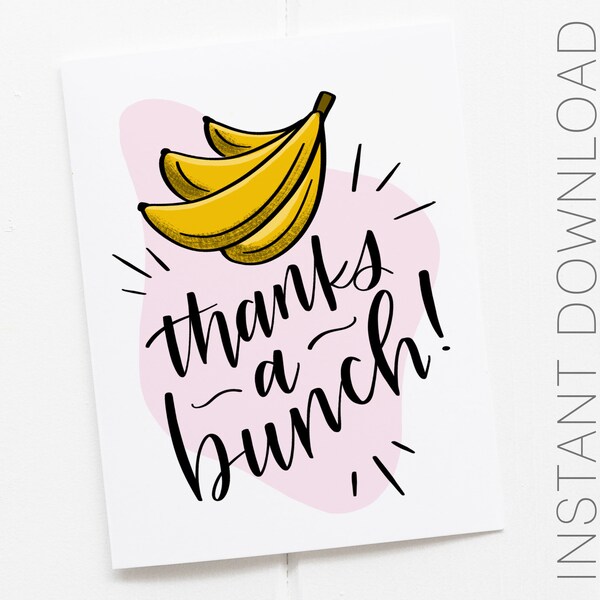 Thanks a Bunch - Etsy