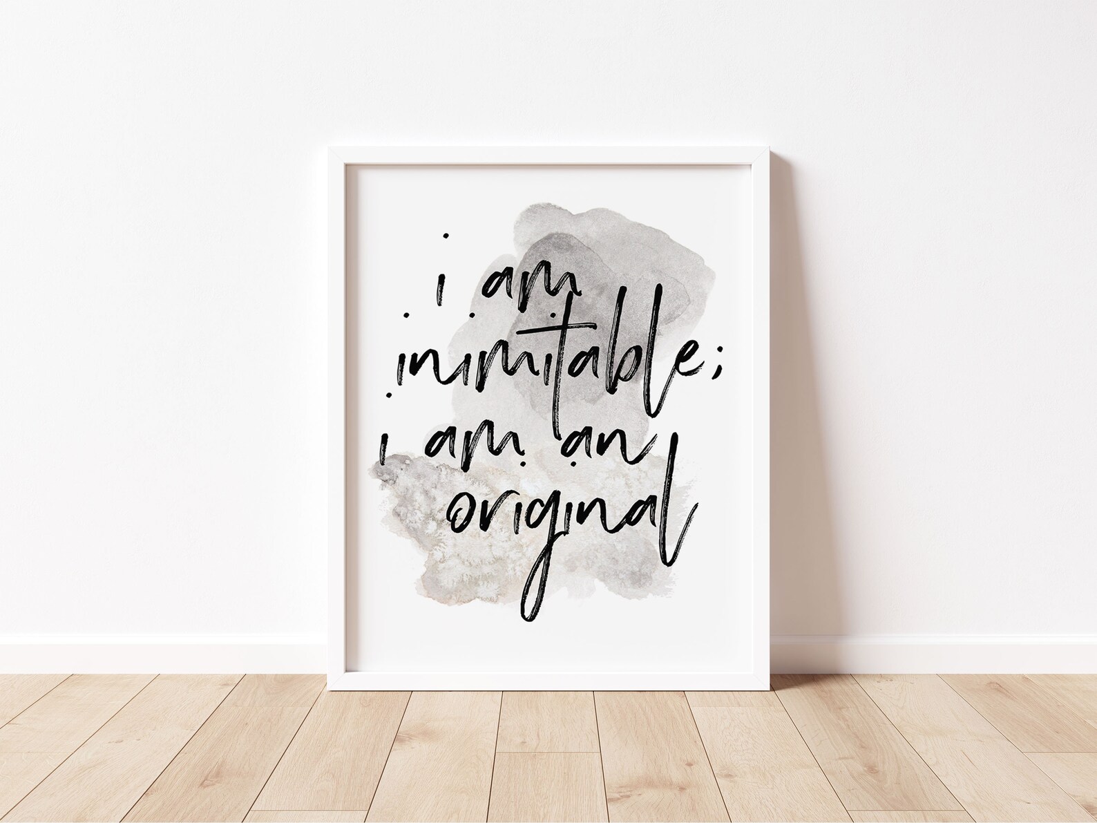 Hamilton Musical Printable I Am Inimitable I Am an Original - Etsy