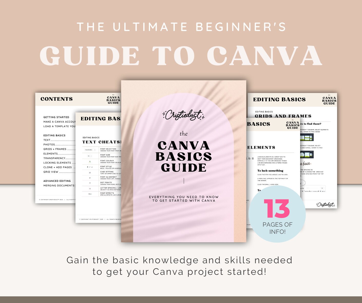 Canva Basics Guide How to Use Canva Getting Started With - Etsy Australia