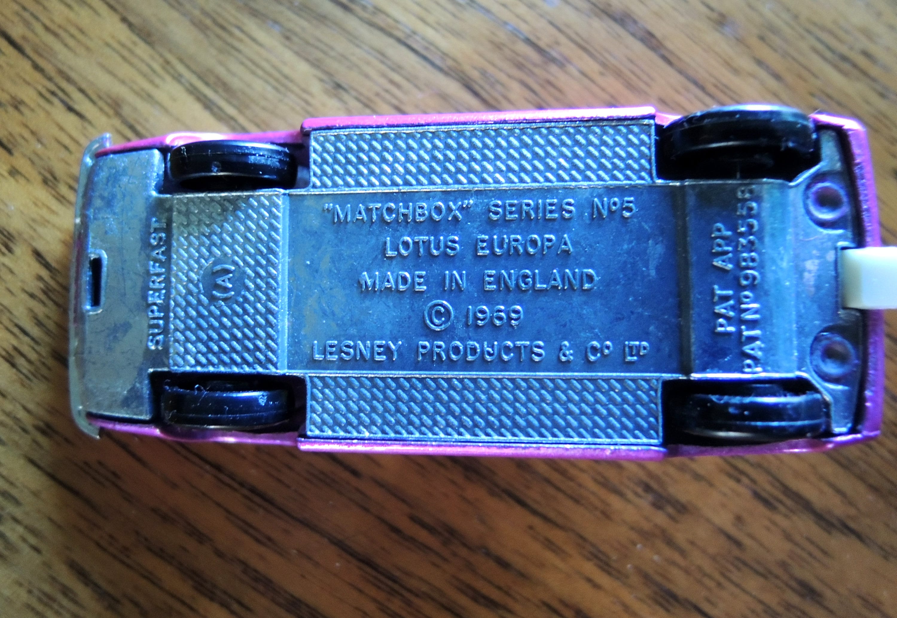 Matchbox Lotus Europa Superfast 1969 No. 5 Beautiful Shape - Etsy