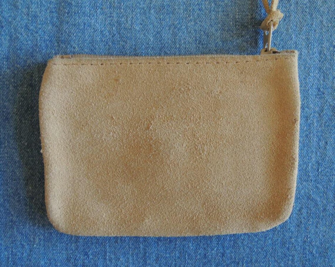 Souvenir Suede Coin Purse From Breckenridge, Colorado - 1960s ...
