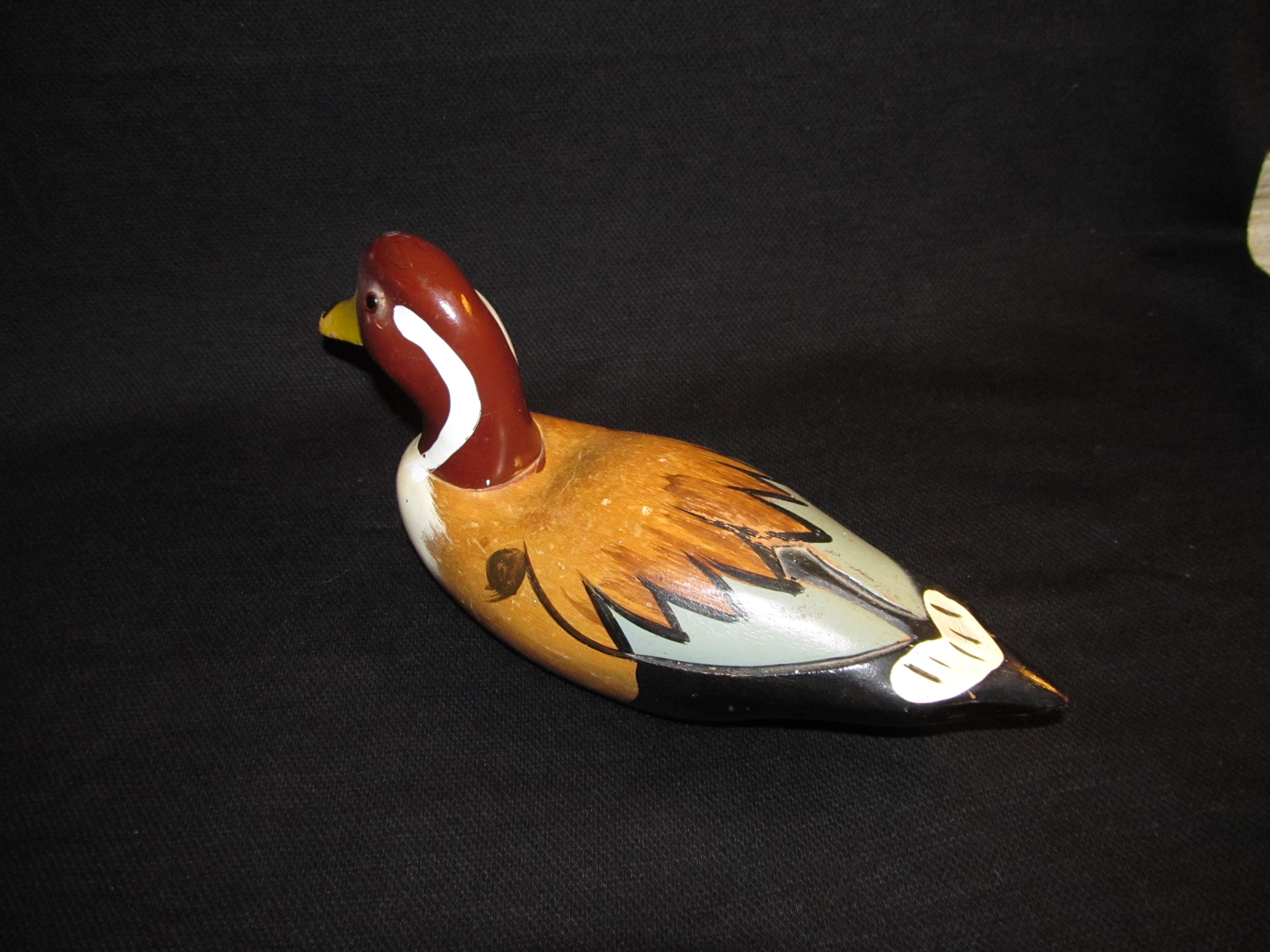 Vintage Hand Carved and Painted Duck Decoy - Etsy