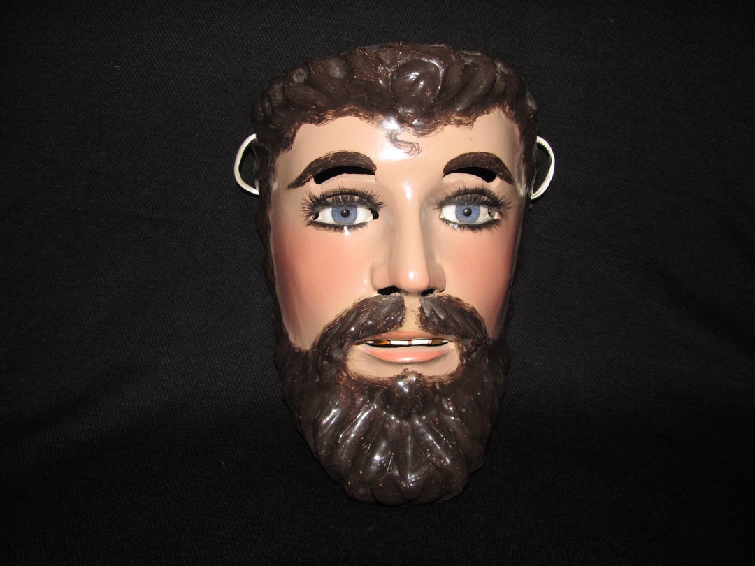 Vintage Traditional Dance Mask by Pedro A. Reyes Juarez - Etsy