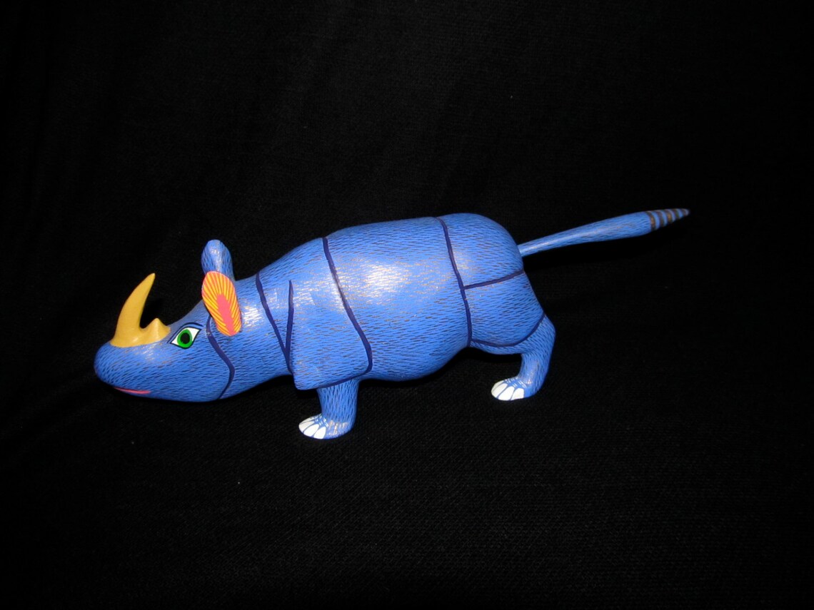 Blue Rhino by Hernandez - Etsy